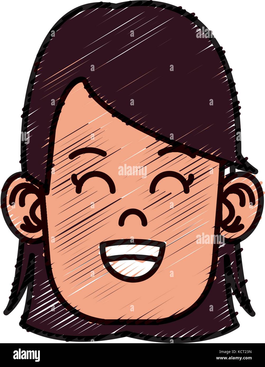 Cute girl cartoon Stock Vector Image & Art - Alamy