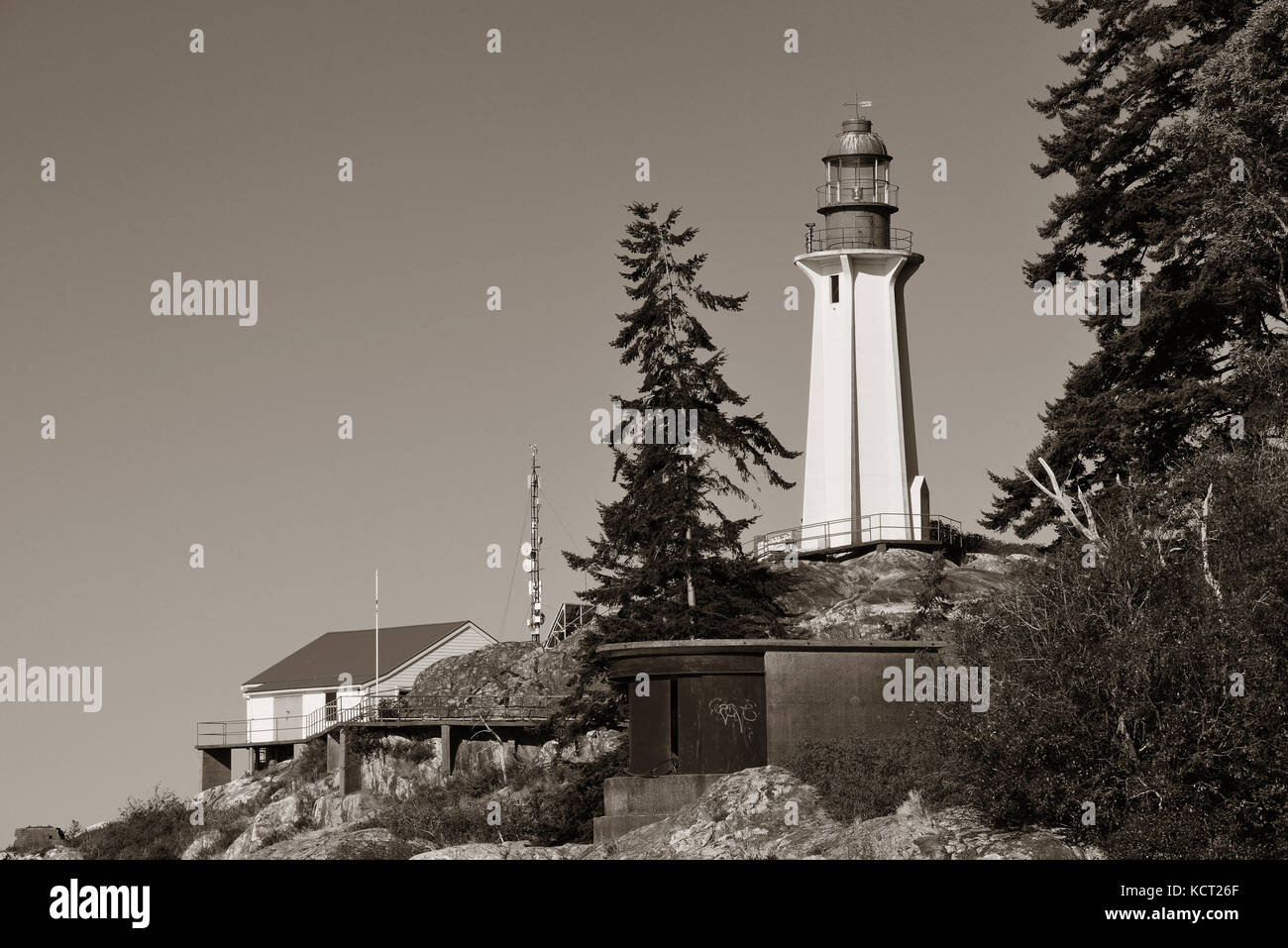 Point Atkinson Light House in Vancouver, Canada Stock Photo - Alamy