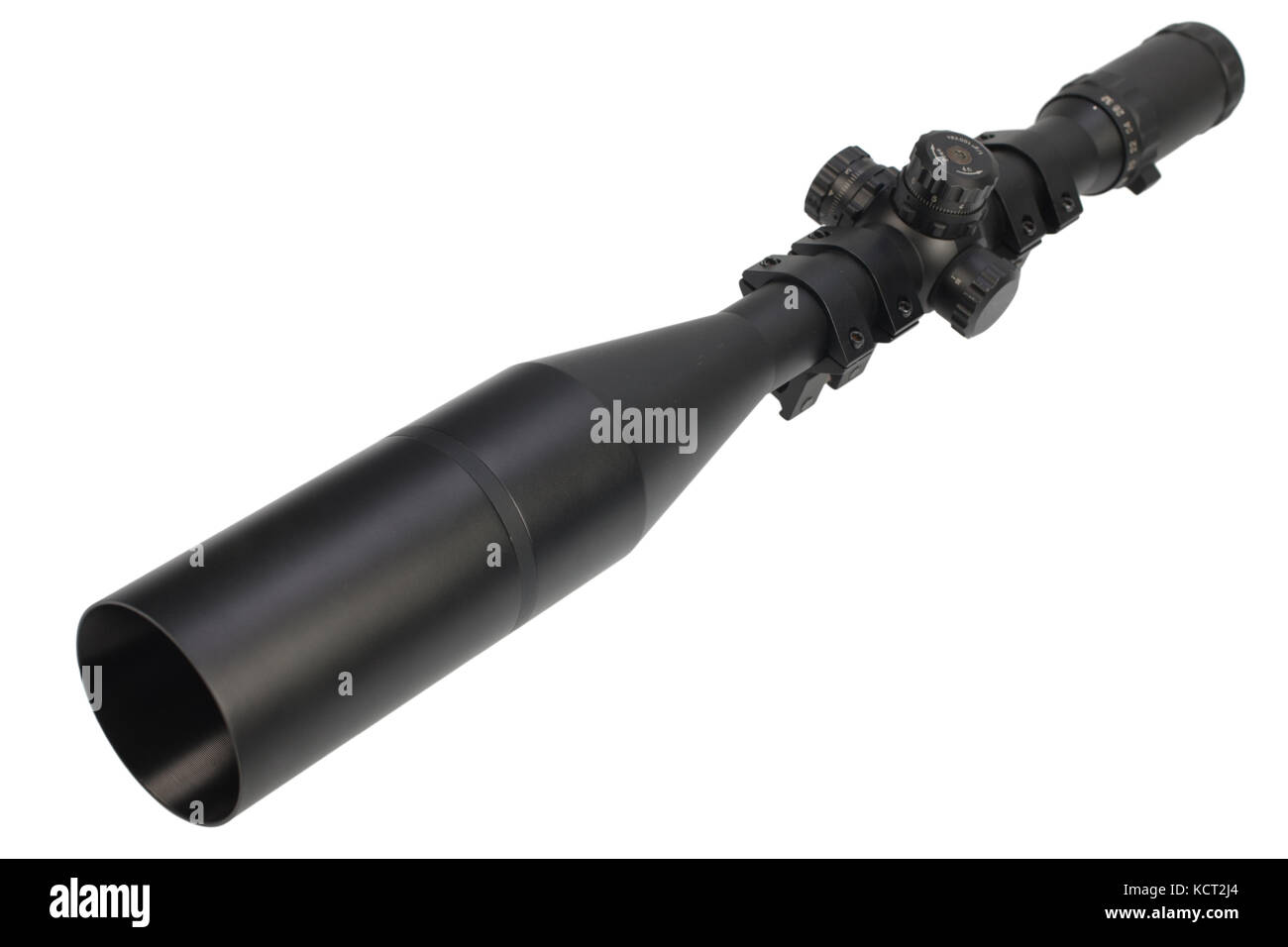 sniper scope isolated on white Stock Photo - Alamy