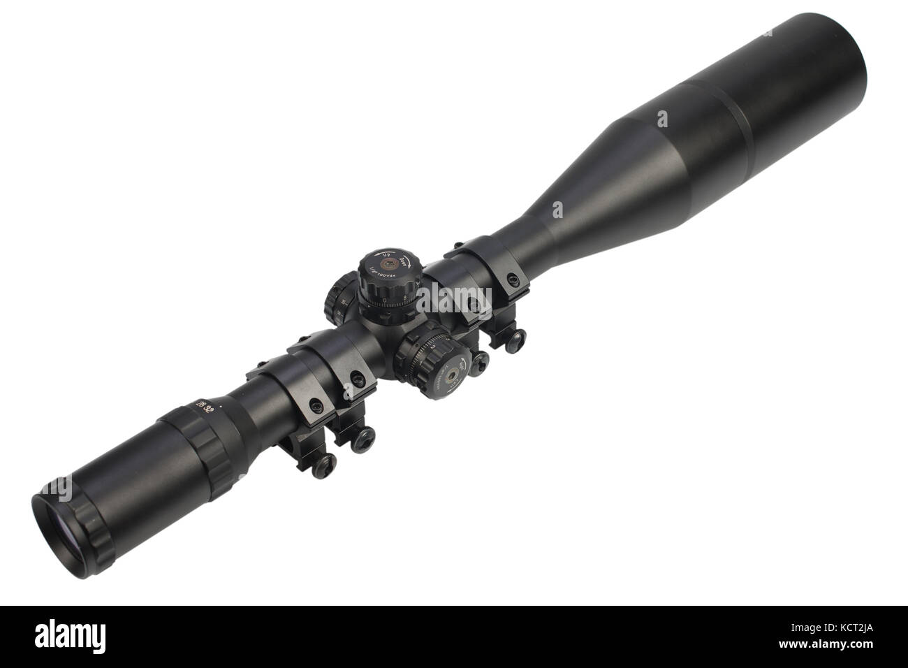 sniper scope isolated on white Stock Photo - Alamy