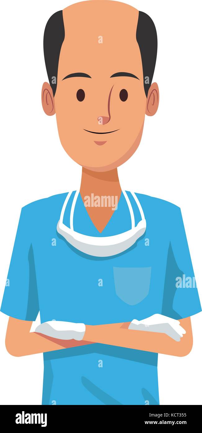 Dentist cartoon isolated Stock Vector Image & Art - Alamy