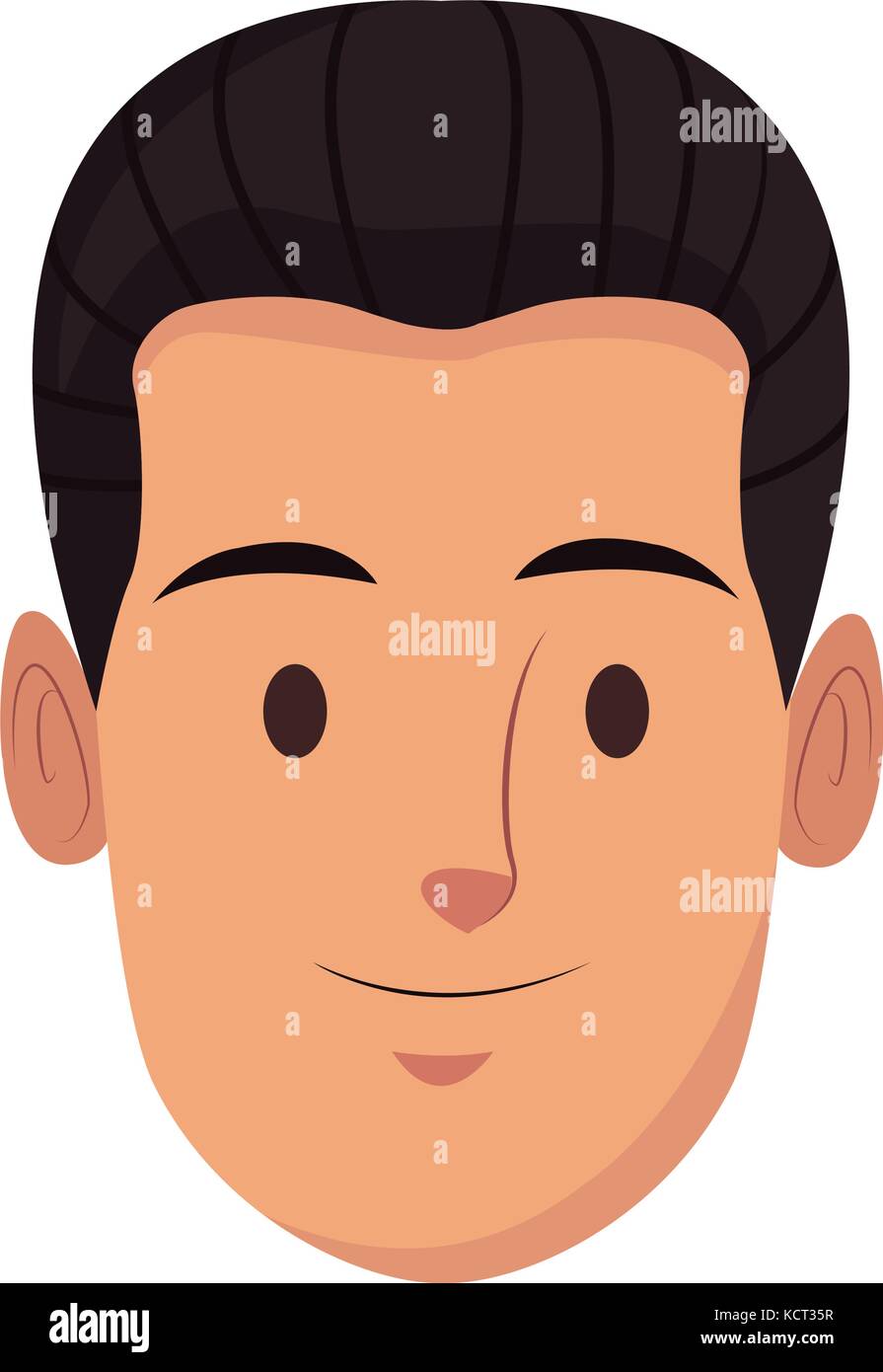 Man face cartoon Stock Vector Image & Art - Alamy