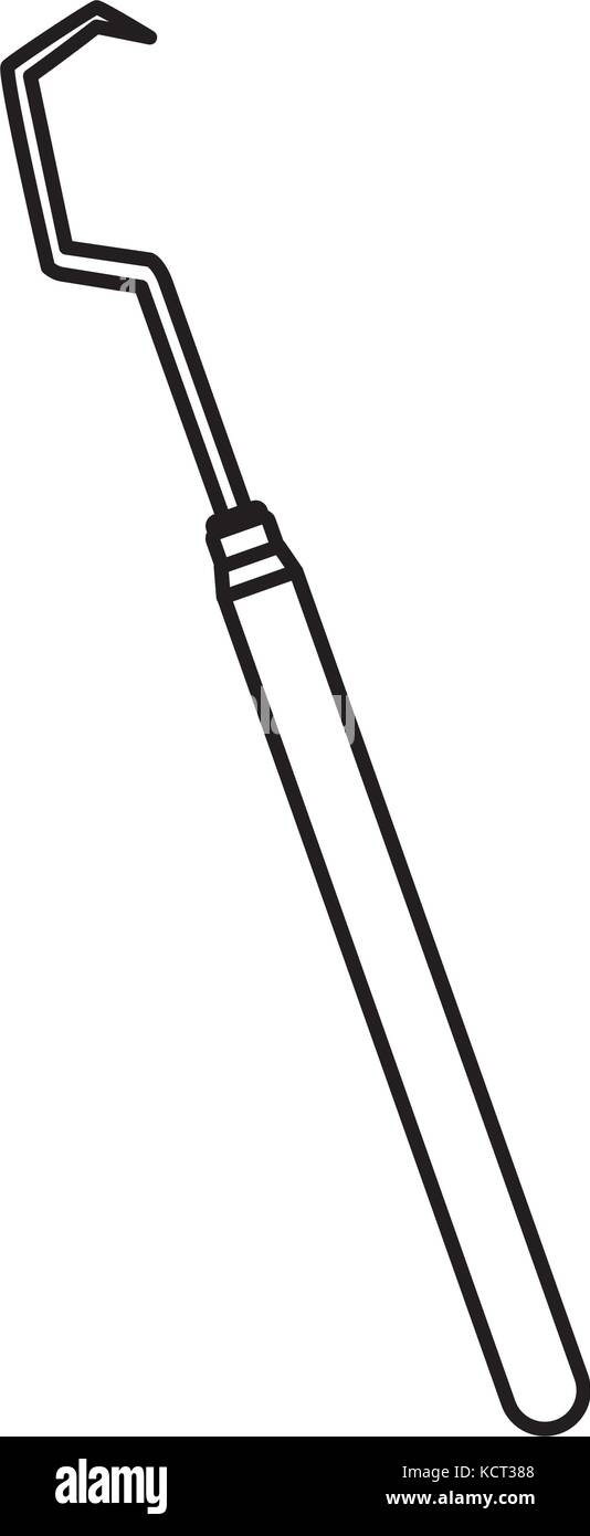 Dental probe tool Stock Vector Image & Art - Alamy