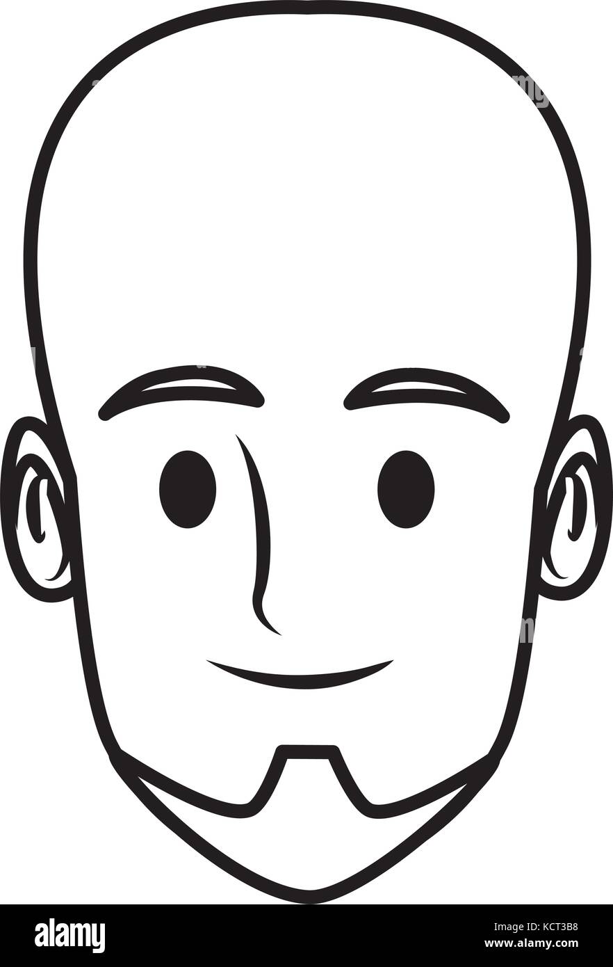 Man face cartoon Stock Vector Image & Art - Alamy
