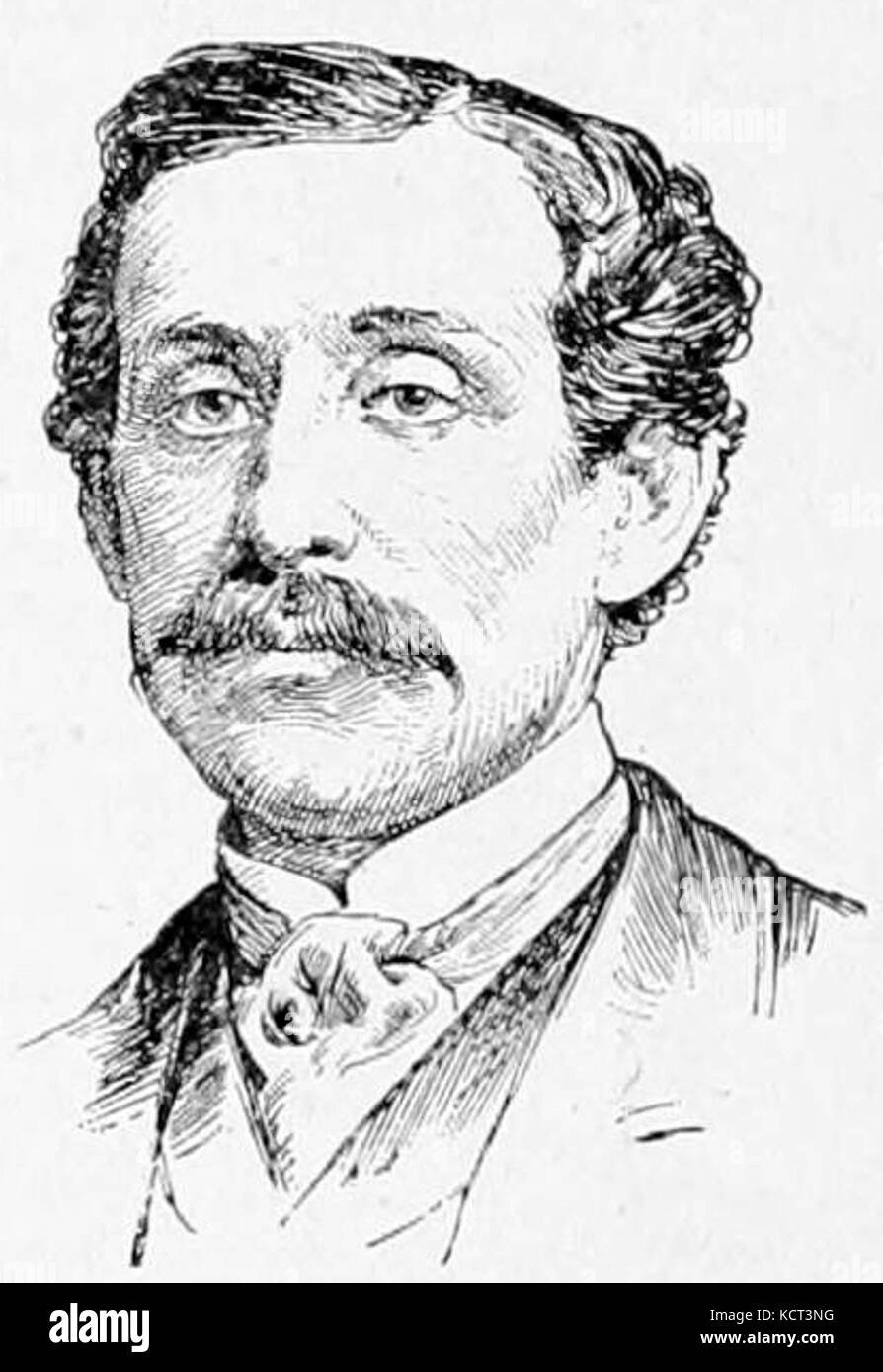 Louis Moreau Gottschalk, an American composer, is depicted in this ...