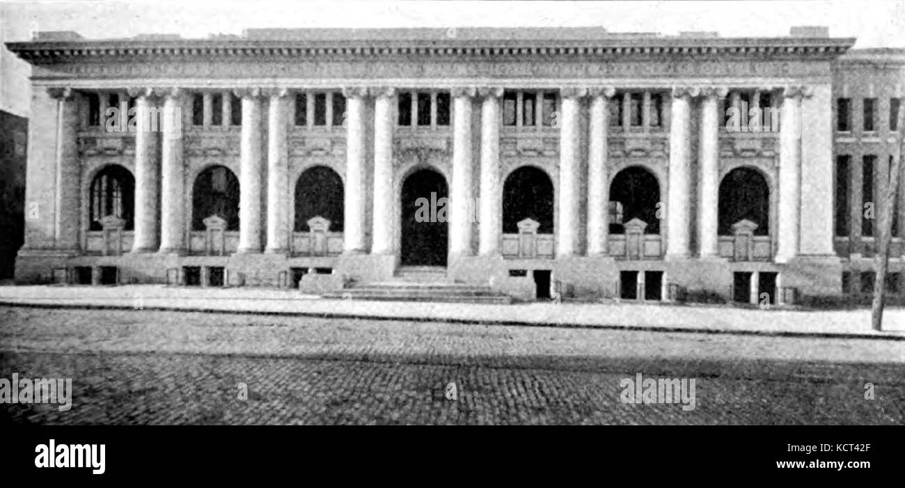 Americana 1920 Libraries Carnegie Library Atlanta Georgia Stock Photo ...
