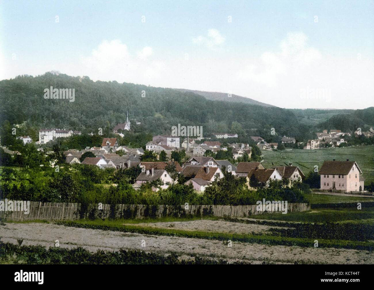 Bad Liebenstein 2 1900 Stock Photo - Alamy