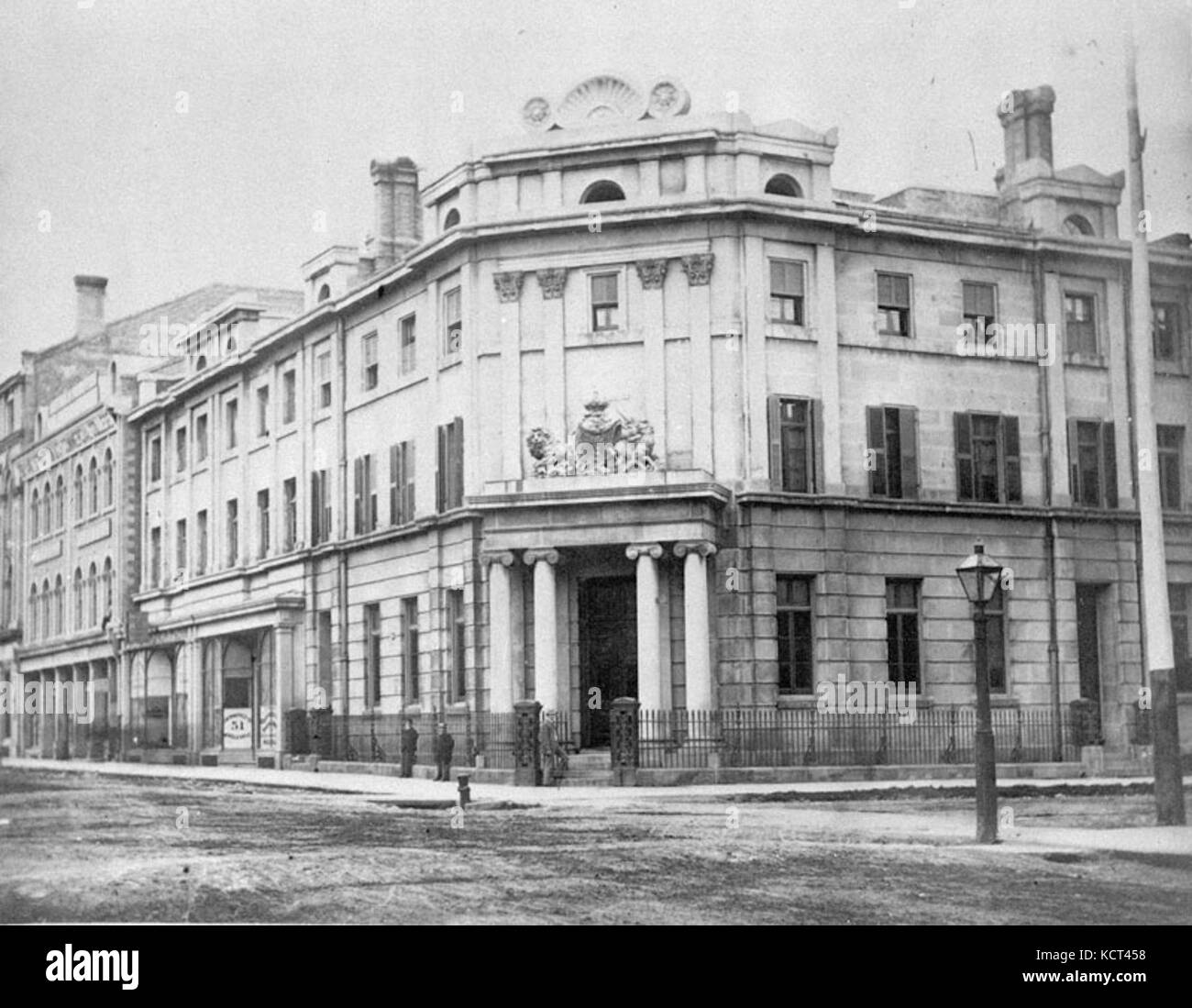 Bank of British North America 1867 Toronto Stock Photo - Alamy