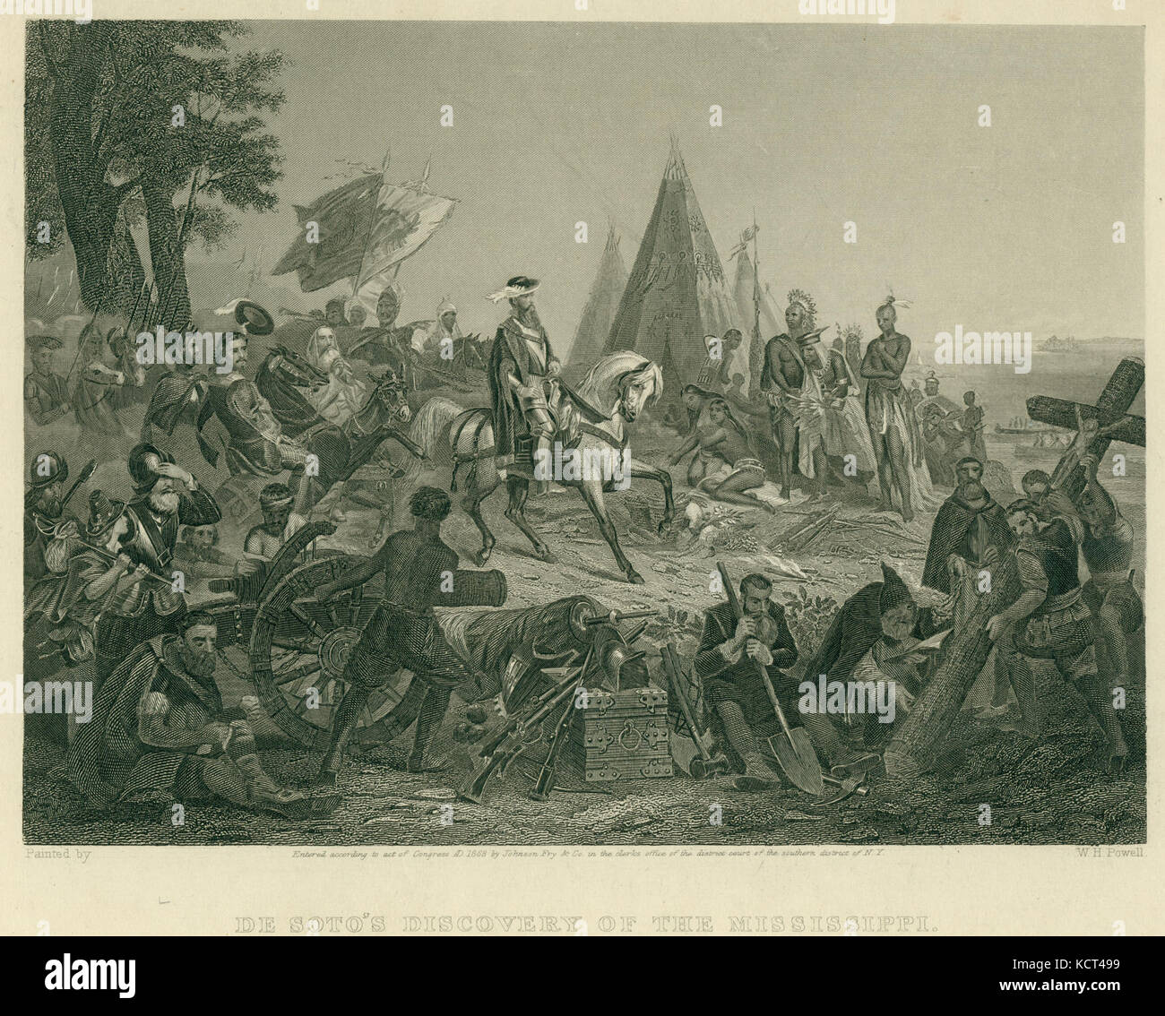 Discovery Of The Mississippi By De Soto Capitol at Webadalynnblog Blog