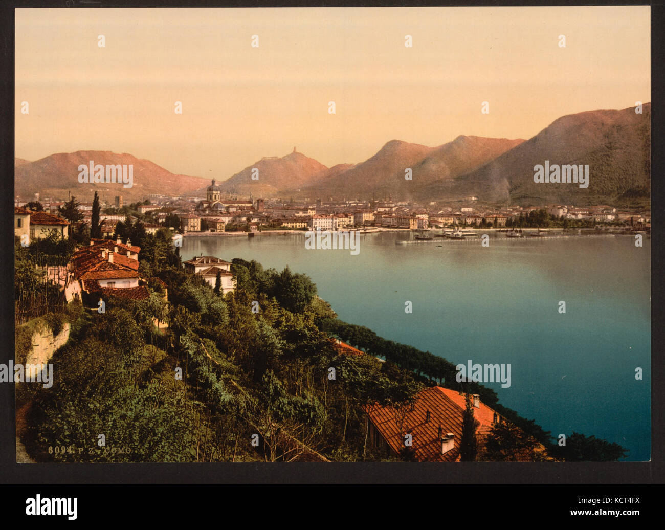 Vintage map of como italy hi-res stock photography and images - Alamy