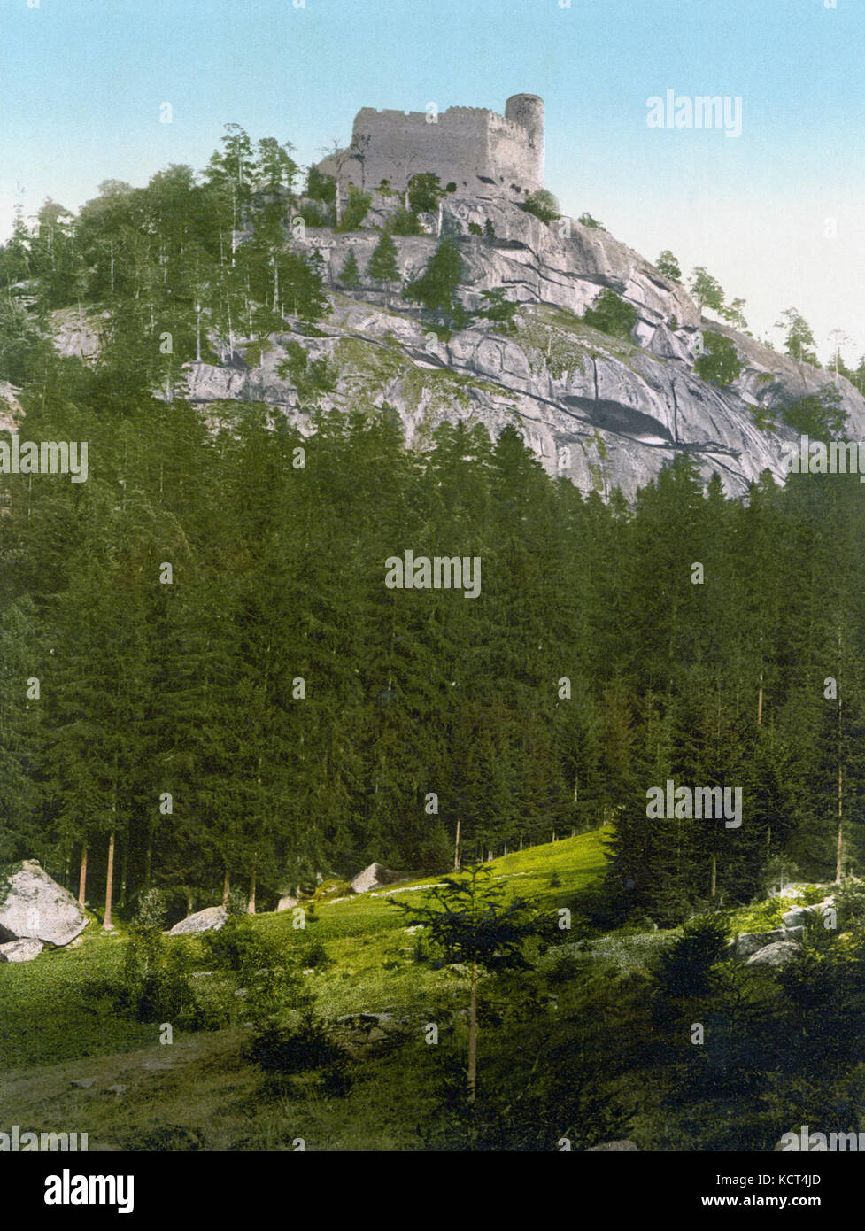 Burg Kynast 1900 Stock Photo - Alamy