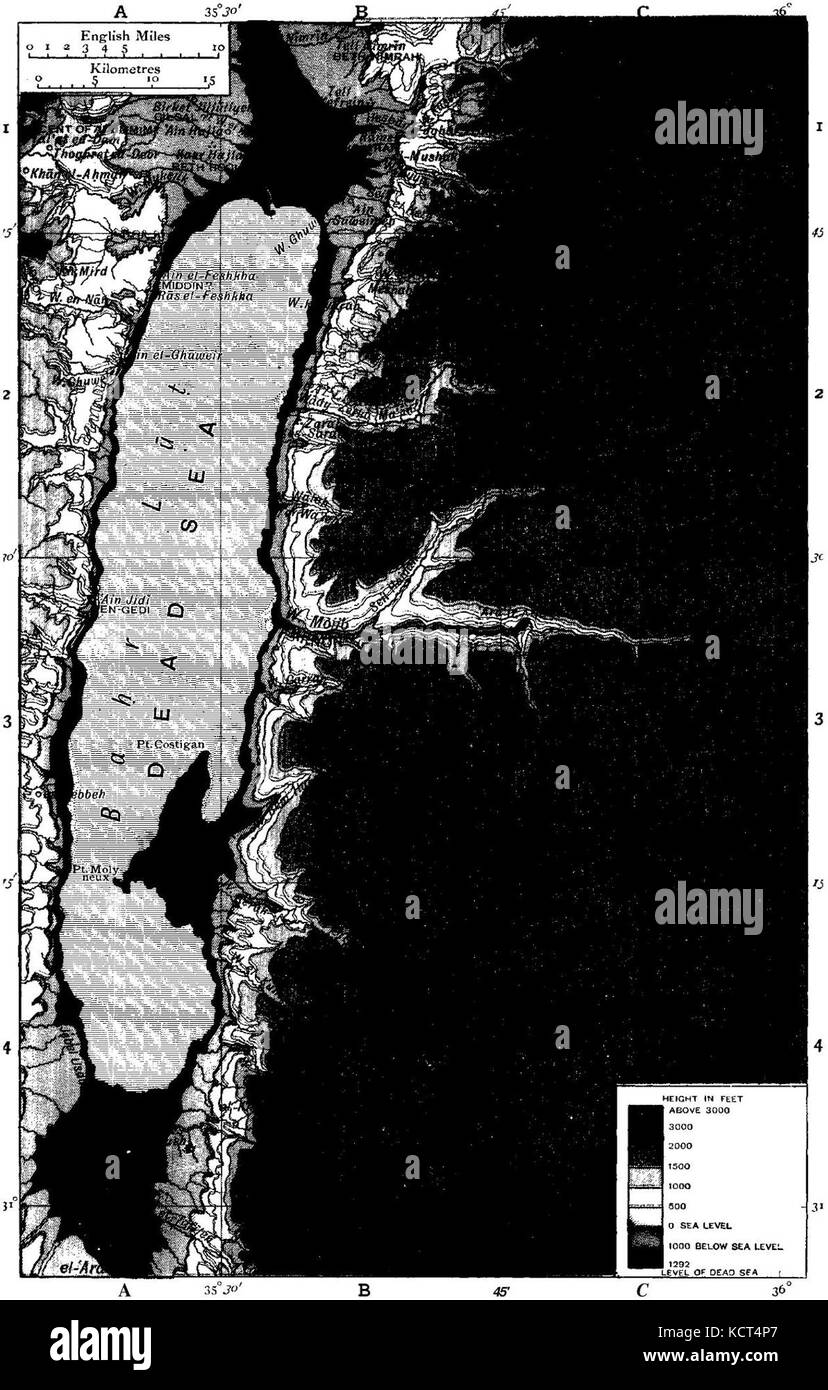 C B Moab Map Stock Photo - Alamy