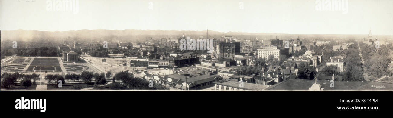 CO Denver 1915 Stock Photo - Alamy