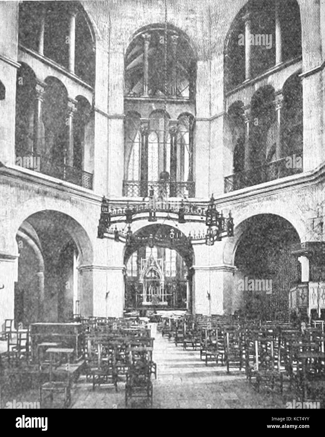The Cathedral of Aachen, as depicted in the *Catholic Encyclopedia ...