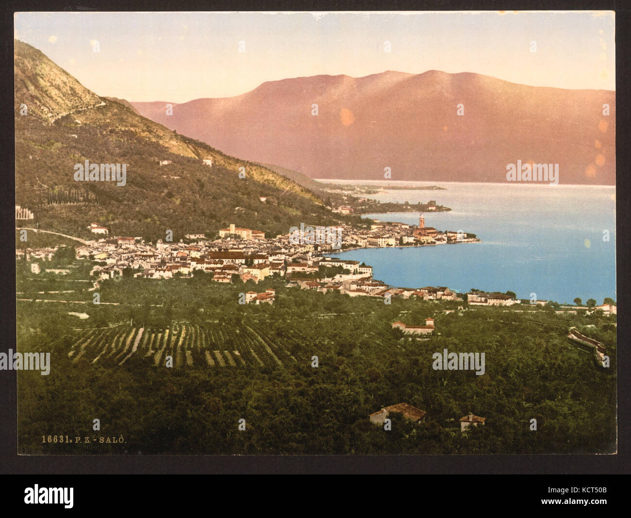 Map lake garda hi-res stock photography and images - Alamy