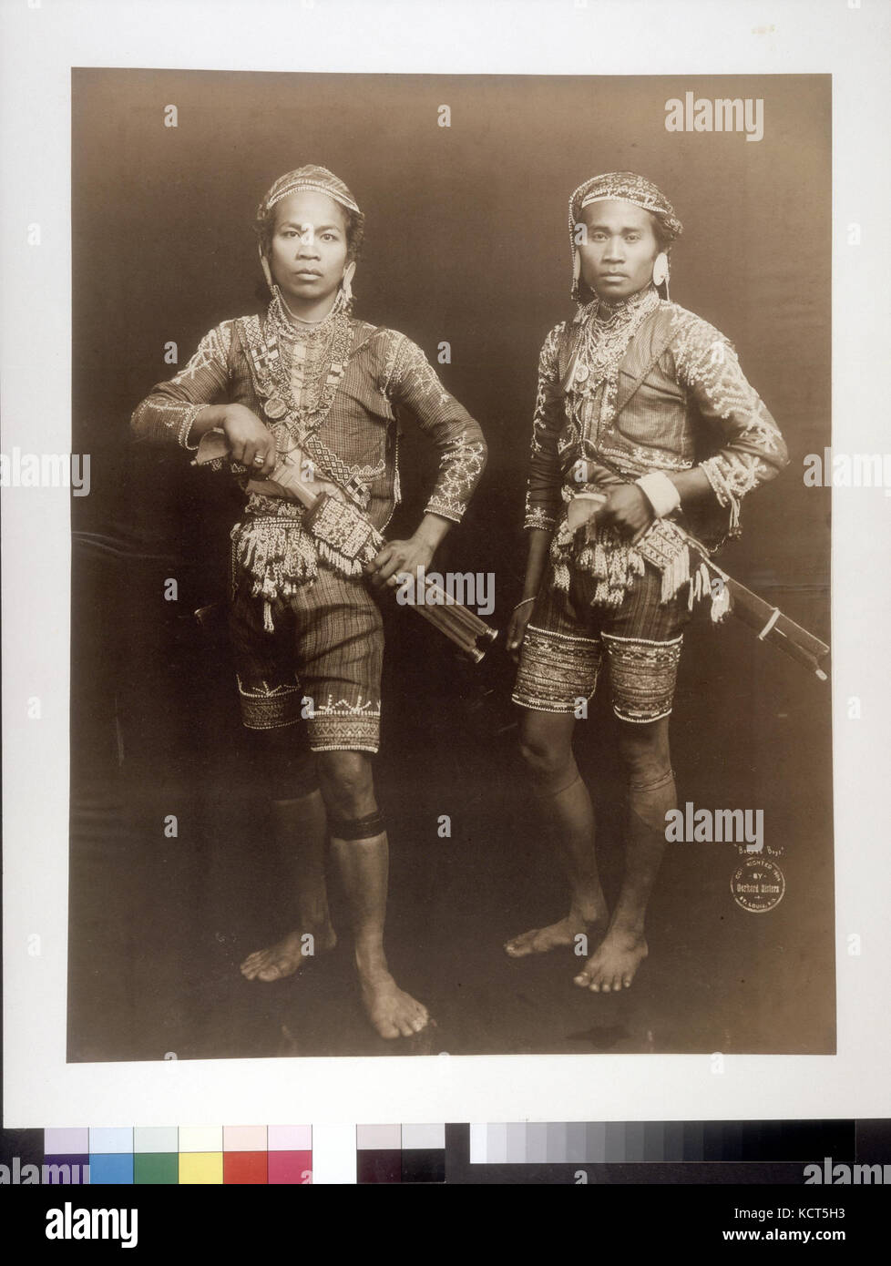 Bagabo boys. (Taken during the 1904 World's Fair Stock Photo - Alamy