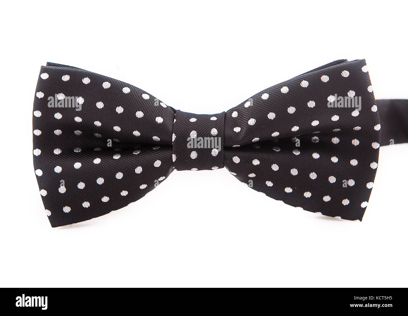 Black And White Polka Dot Tie