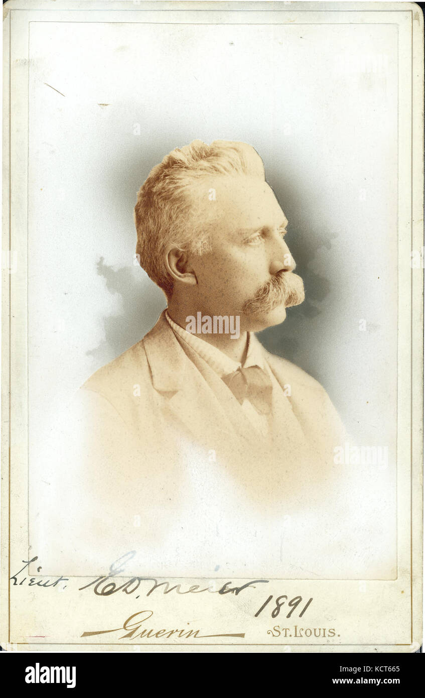 Edward D. Meier, 2nd Lieutenant, 1st Louisiana Cavalry (Union Stock ...