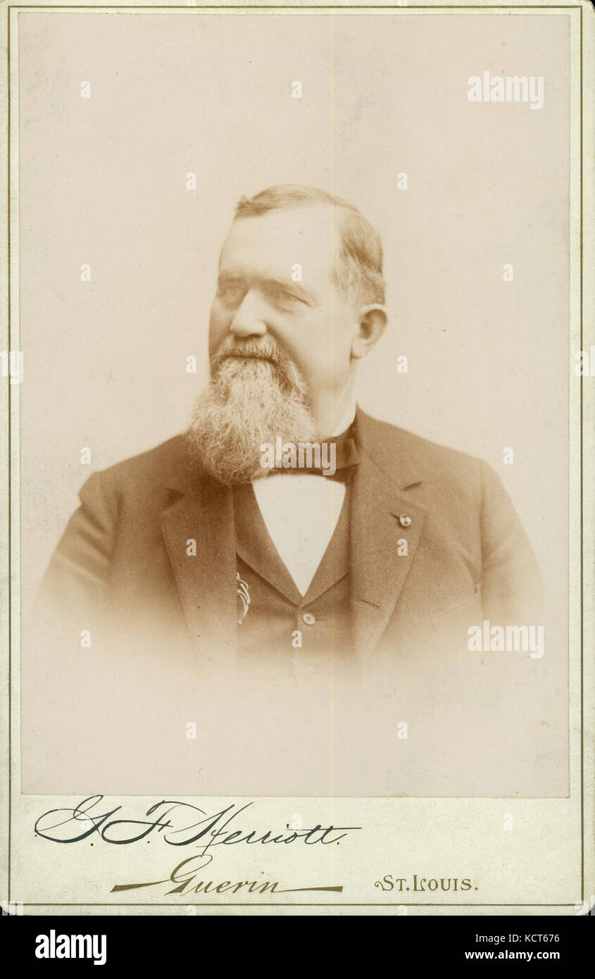George F. Herriott, Major, 10th Indiana Cavalry (Union Stock Photo - Alamy