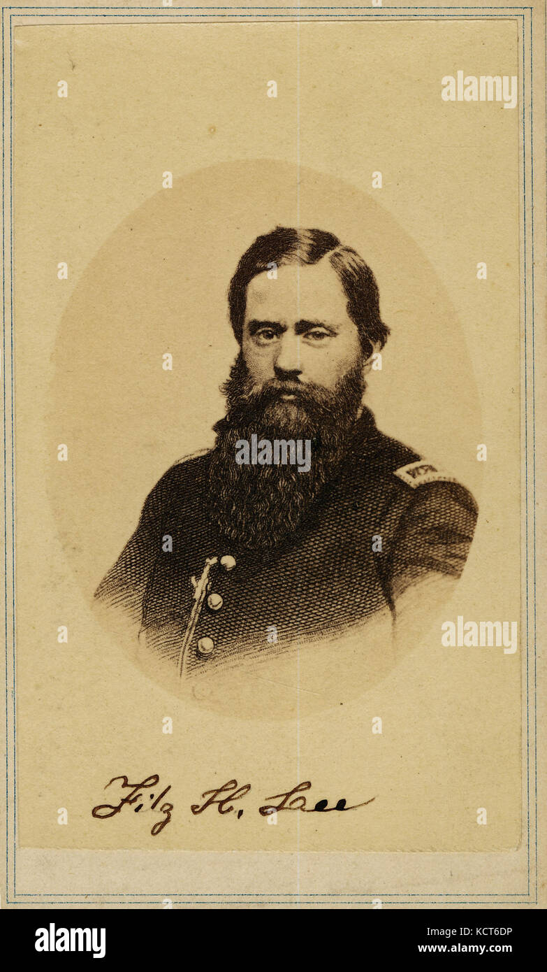 Fitzhugh Lee, General (Confederate Stock Photo - Alamy