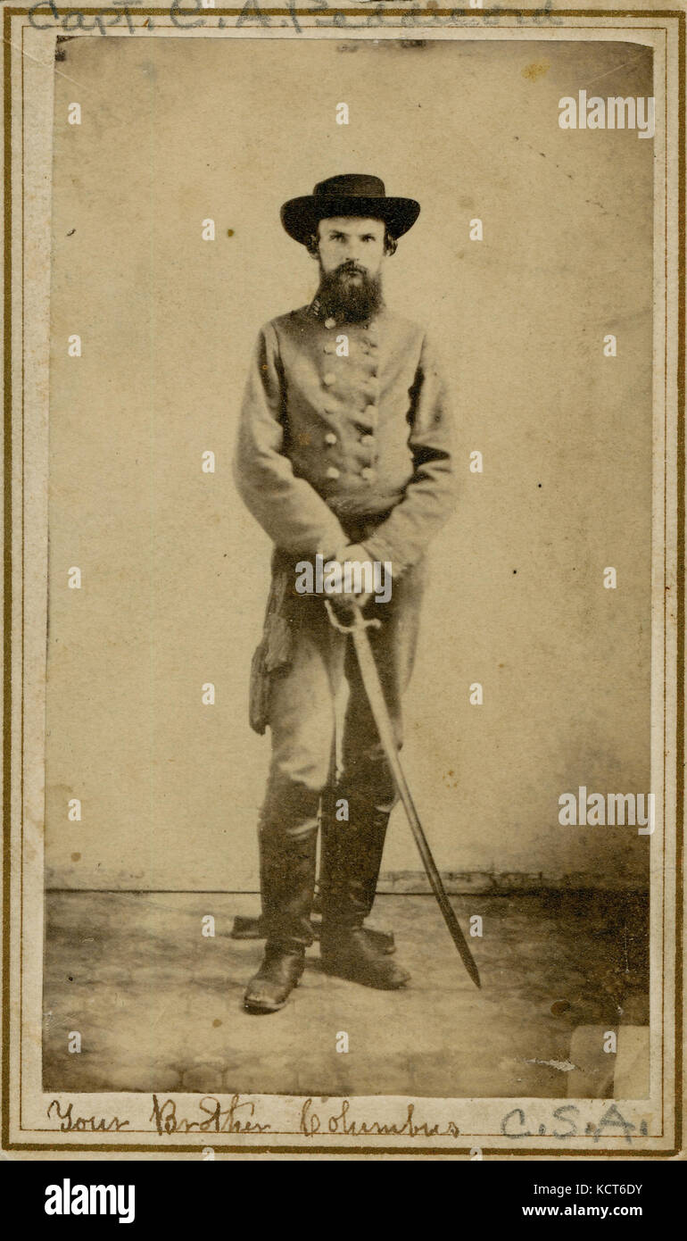 Confederate cavalry painting hi-res stock photography and images - Alamy