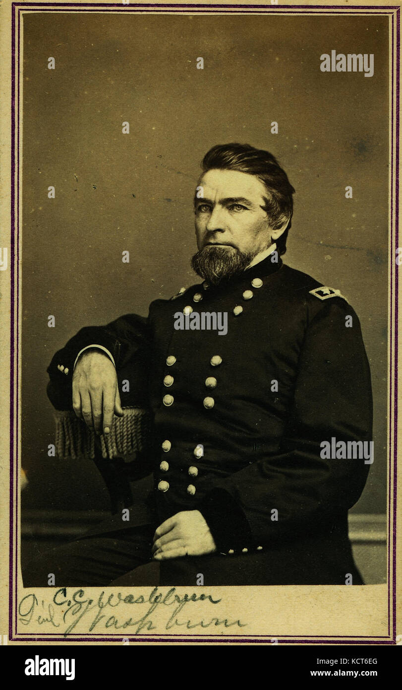 Cadwallader Colden Washburn, General (Union Stock Photo - Alamy