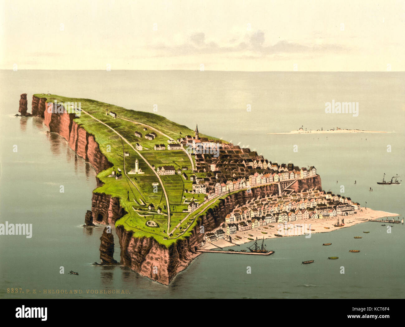 Map helgoland hi-res stock photography and images - Alamy