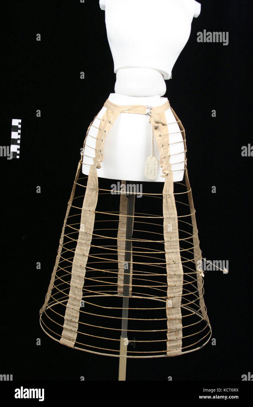 Girl's Cage Crinoline Stock Photo - Alamy