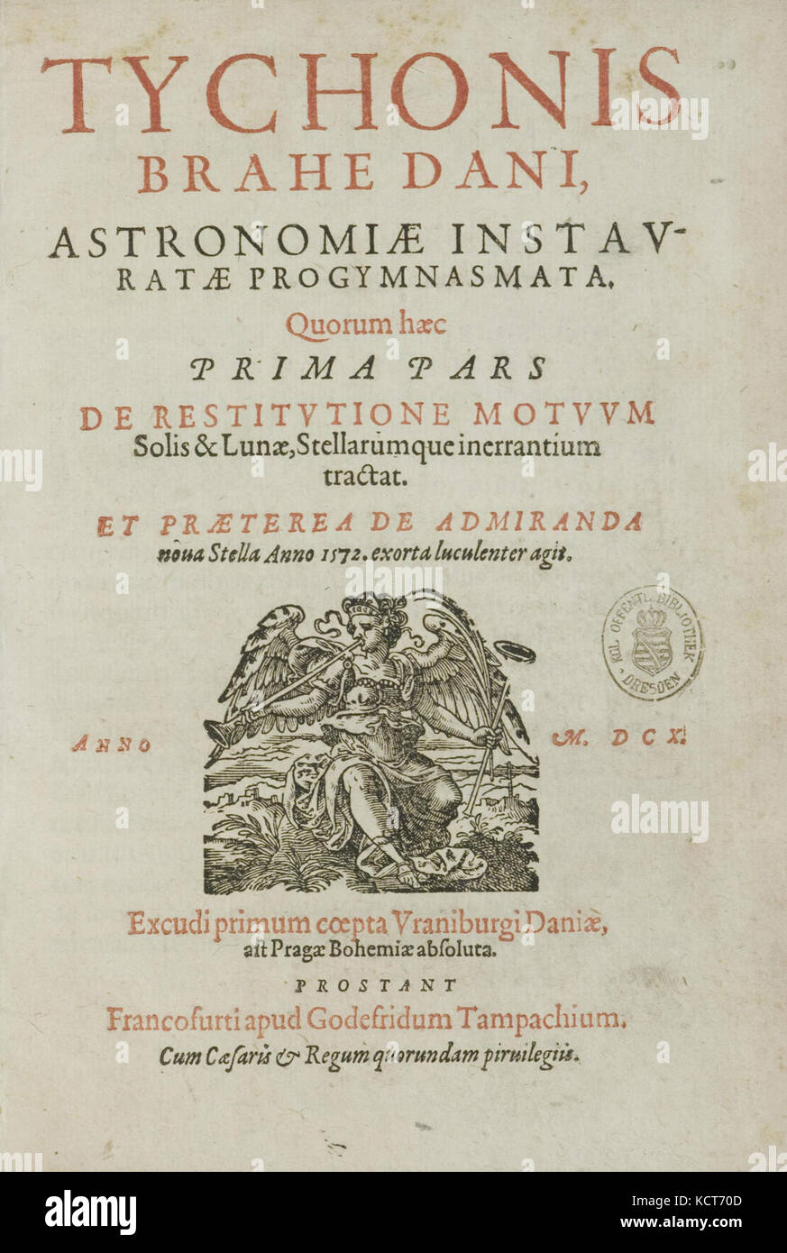 Astronomiae Instauratae Progymnasmata Stock Photo - Alamy