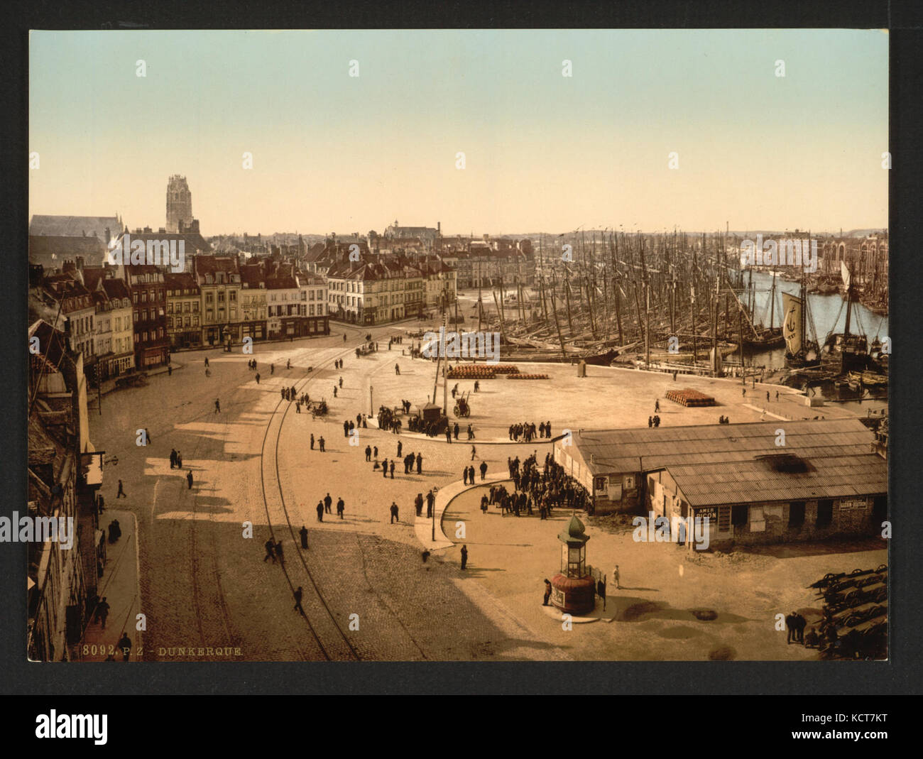 Dunkirk map hi-res stock photography and images - Alamy
