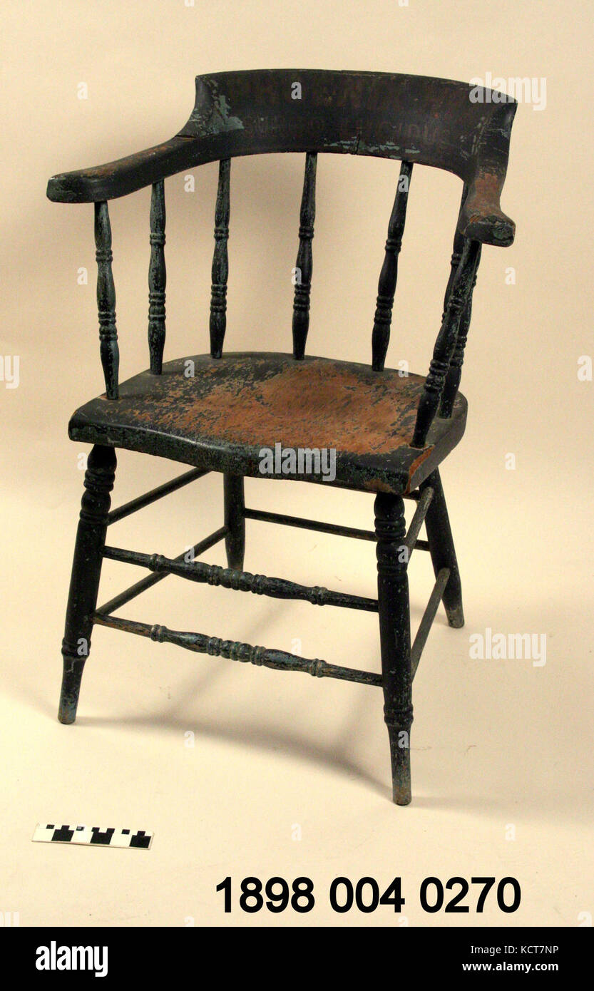 Fireman's chair from Phoenix Fire Co. No. 7 Stock Photo - Alamy