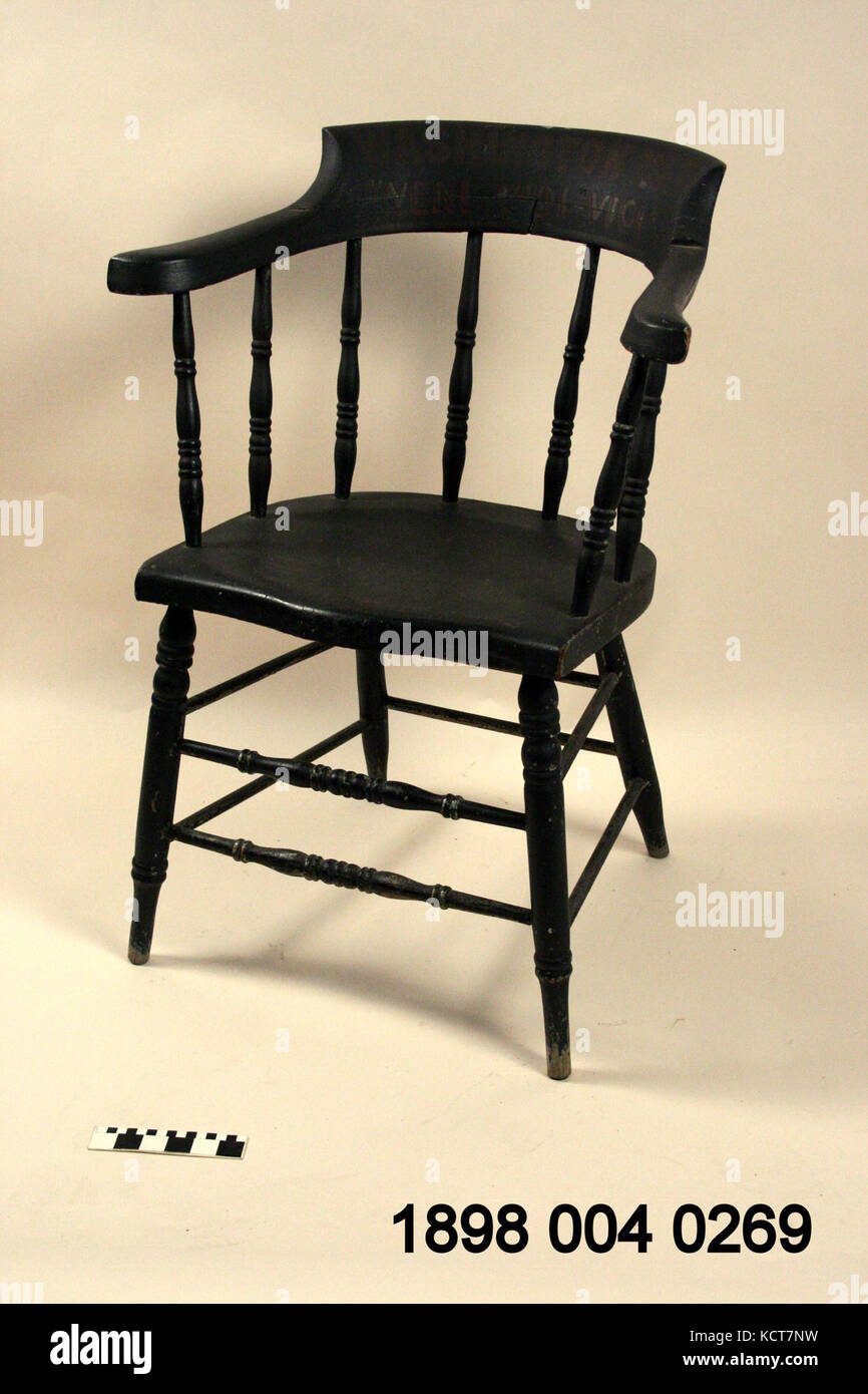 Fireman's chair from Washington Fire Co. No. 3 Stock Photo - Alamy