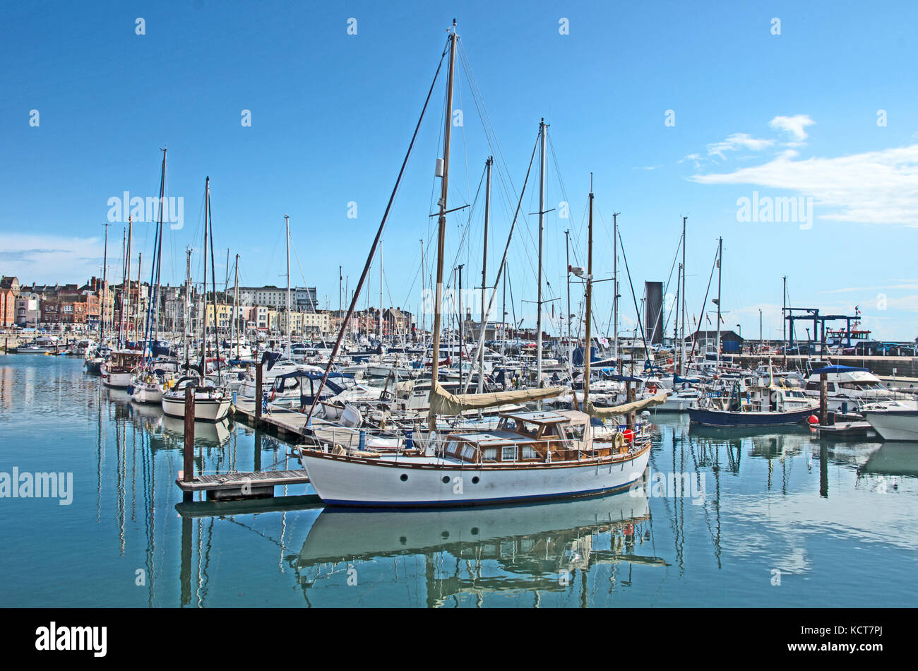 Ramsgate, Royal Harbour Marina, Kent, England Stock Photo - Alamy
