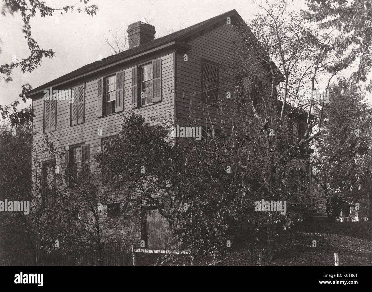 First Post Office in Ste. Genevieve. Built 1808 by Aaron Elliot. Nov ...