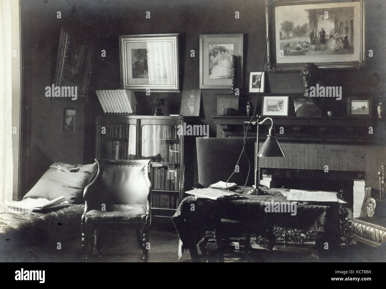 Henry Ware Eliot Sr. residence. 4446 Westminster Place. Study. 23 Oct ...