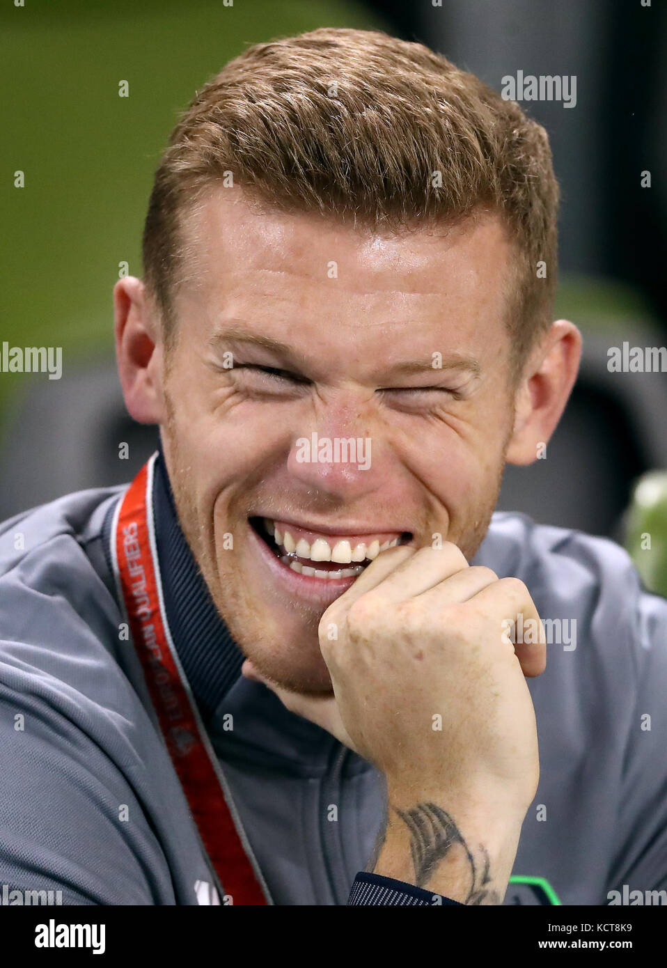 Republic of Ireland's James McClean during the 2018 FIFA World Cup ...