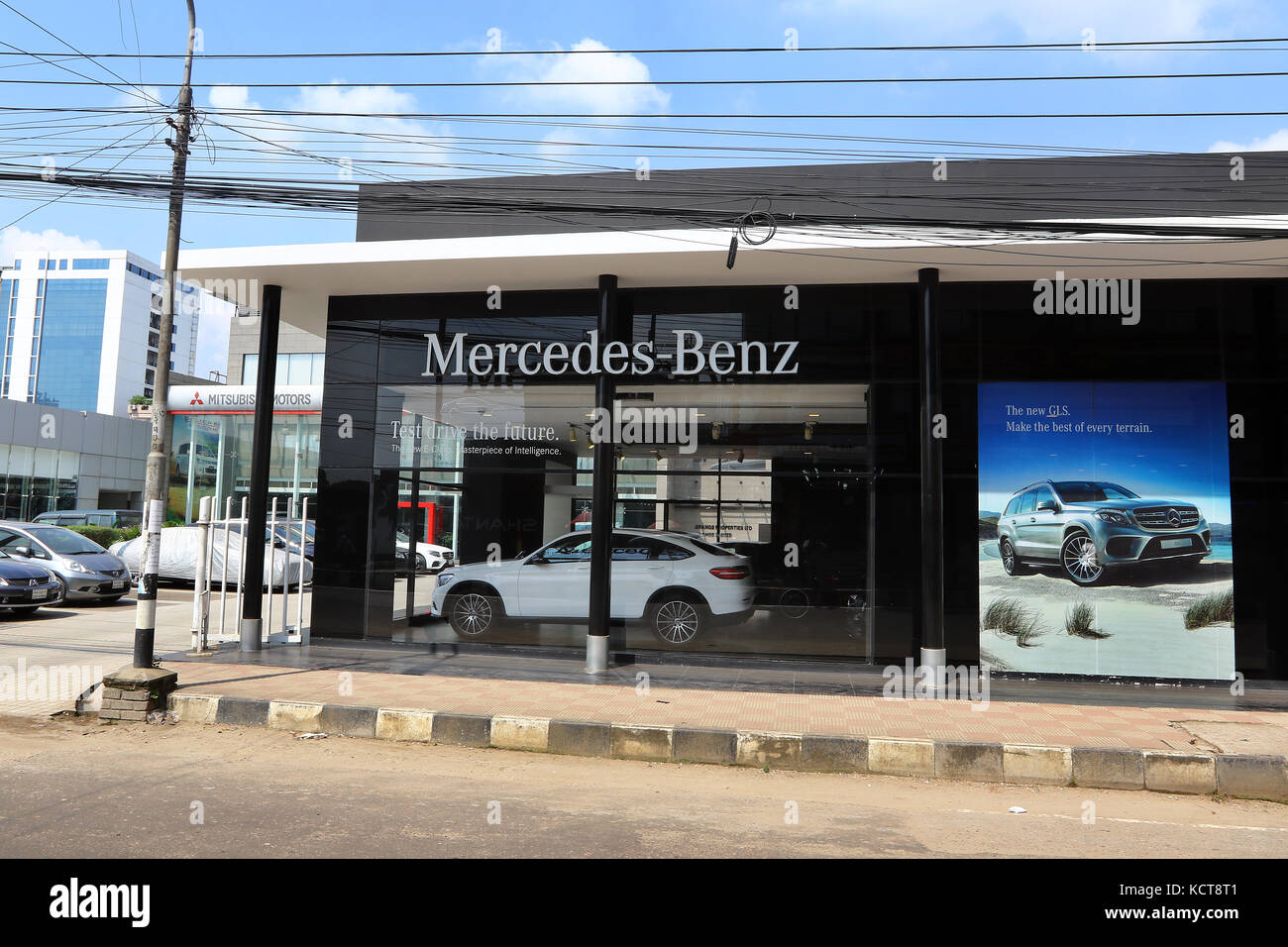 Mercedes-Benz car showroom, Dhaka Stock Photo - Alamy