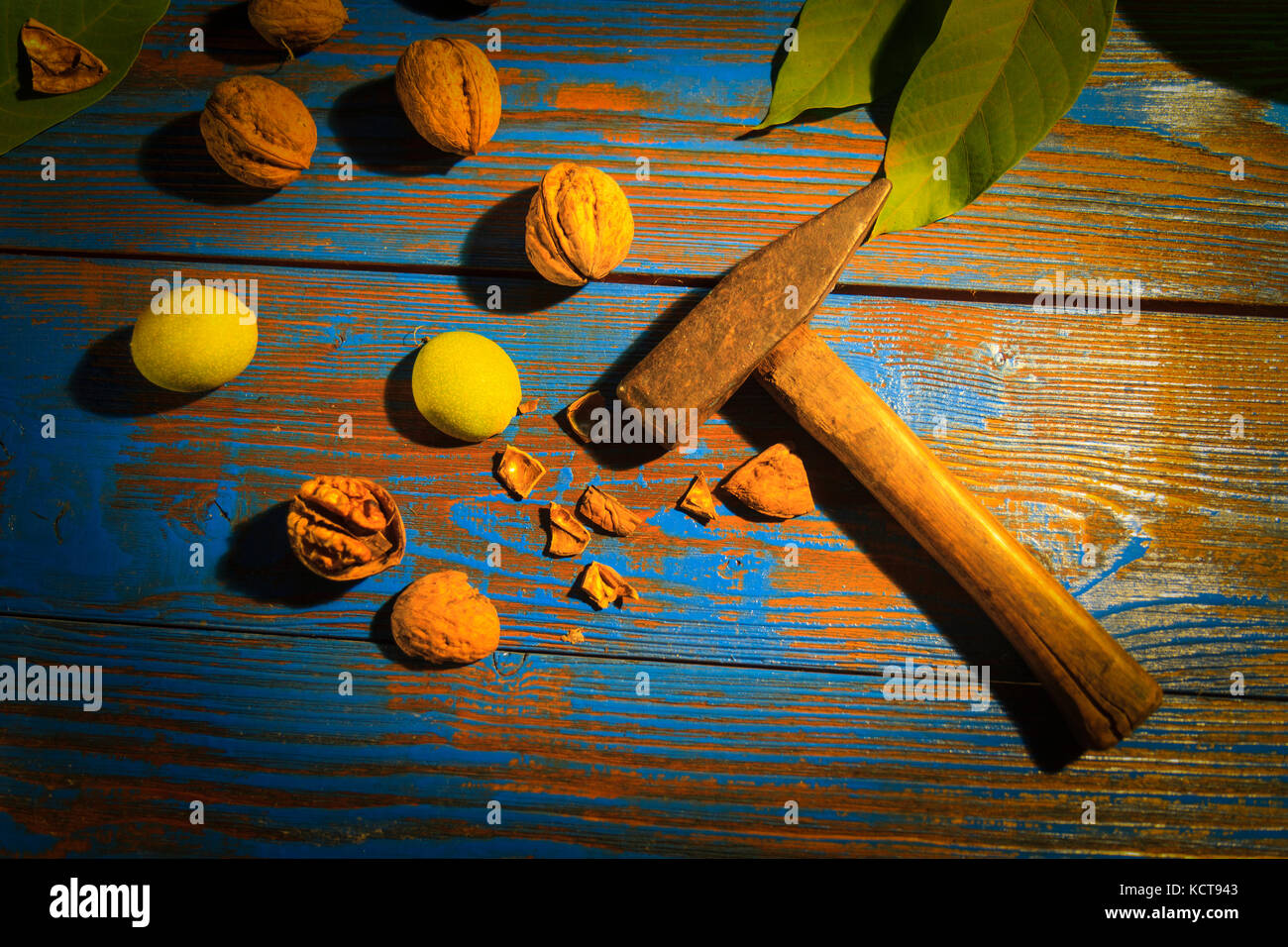Sledgehammer crack nut hi-res stock photography and images - Alamy