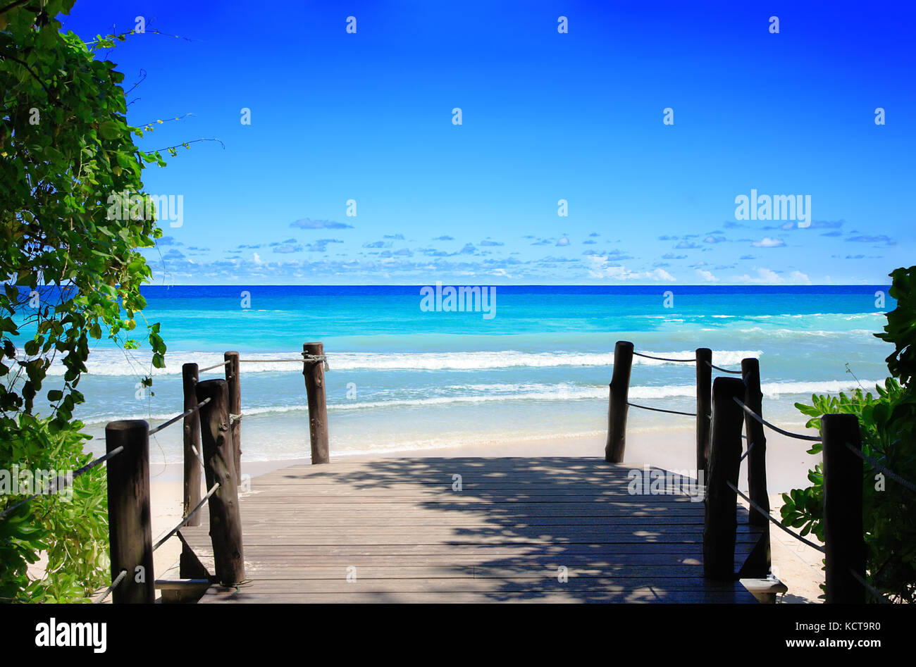 Beau Vallon Beach, Island Mahé, Indian Ocean, Republic of Seychelles ...