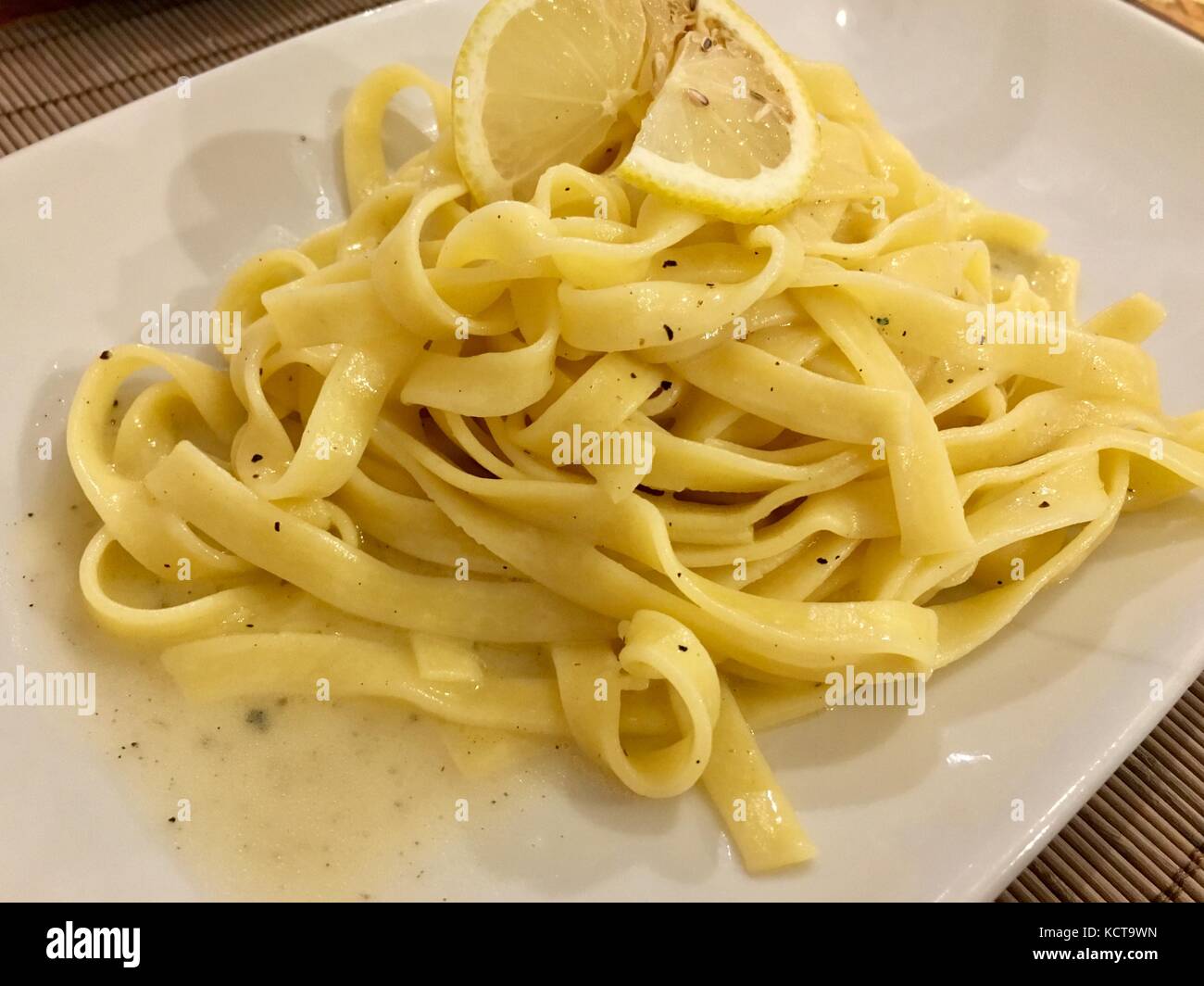 Pasta eat trattoria hi-res stock photography and images - Alamy