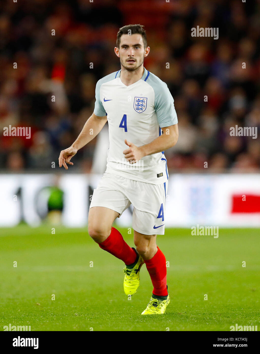 England's Lewis Cook during the 2019 UEFA Euro U21 Qualifying, Group 4 ...
