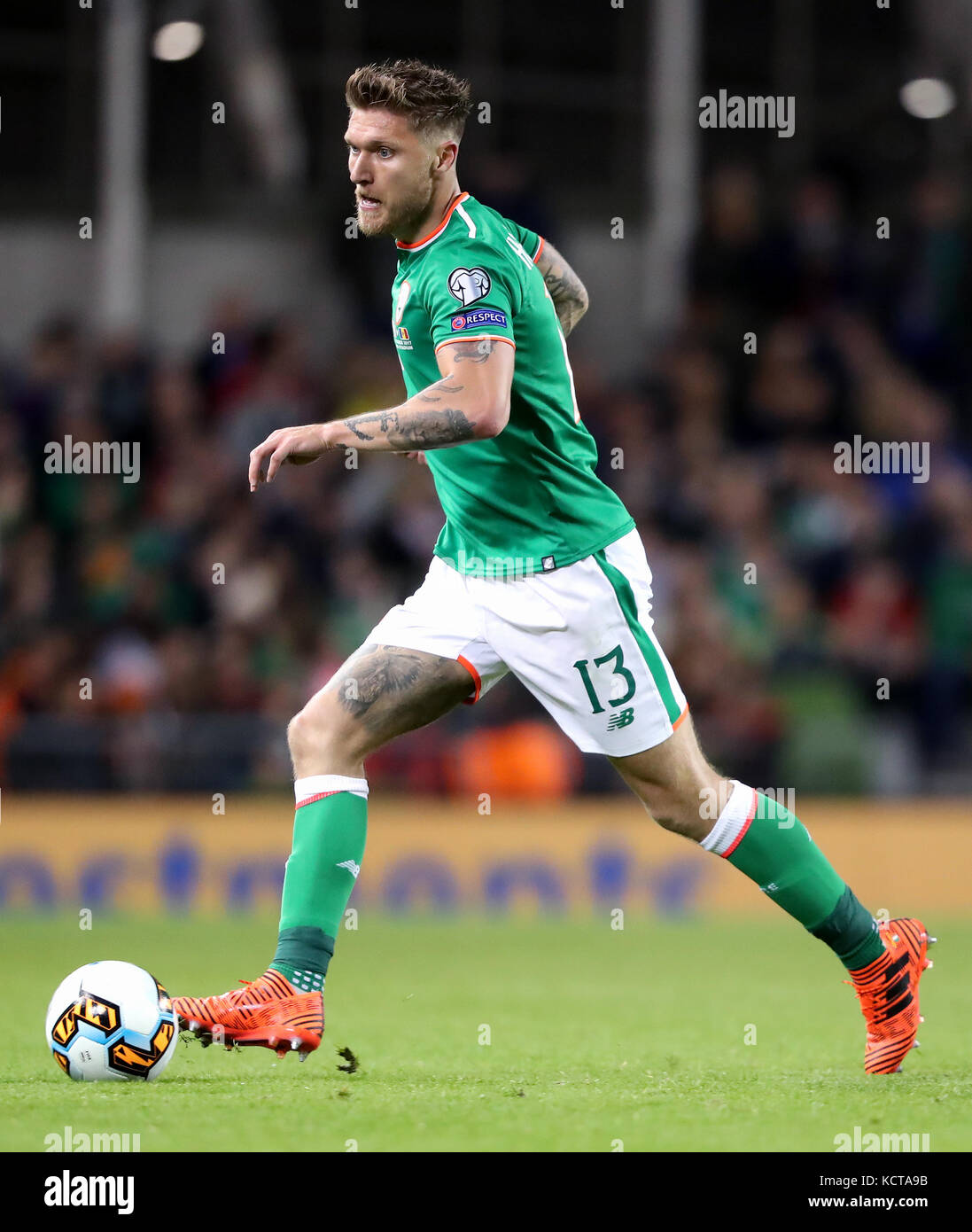 Republic of Ireland's Jeff Hendrick during the 2018 FIFA World Cup ...