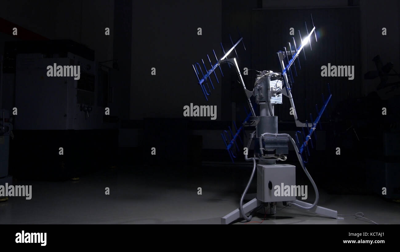 High-Tech Sophisticated Electronic Communications, radio or tv antenna ...