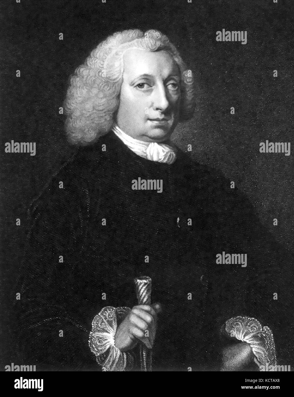 JOHN HUXHAM (1692-1768) English surgeon notable for his work on fevers ...