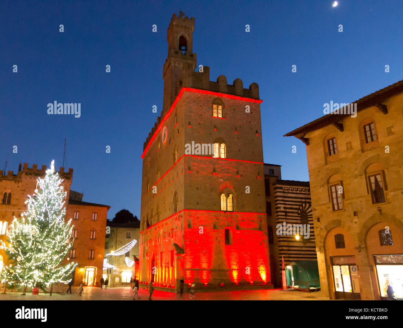 Volterra city landscape, Tuscany, Italy. Hystorical town. Italian ...