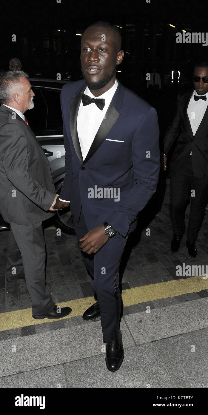 Stormzy gq men of the year awards 2017 hi-res stock photography and ...