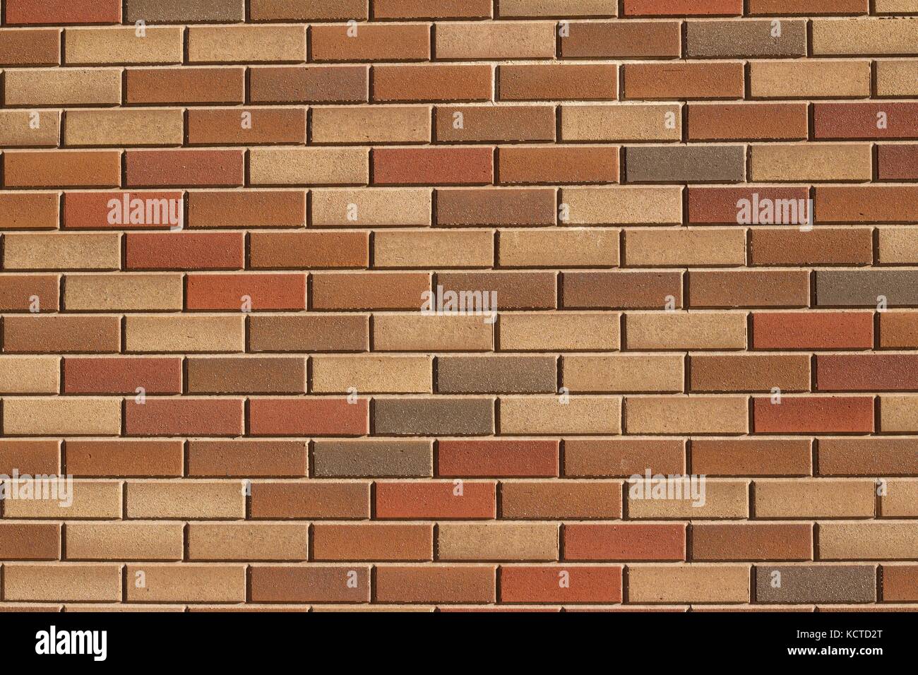 Attractive modern brick wall background with varying shades of light ...
