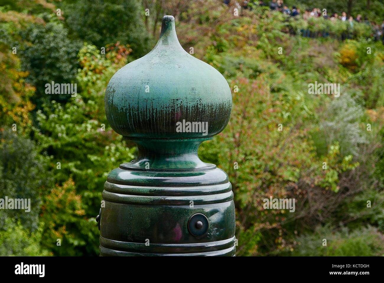 Copper Bridge end cap Japan Stock Photo - Alamy