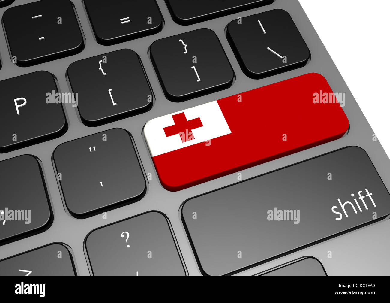 Tonga keyboard image with hi-res rendered artwork that could be used ...