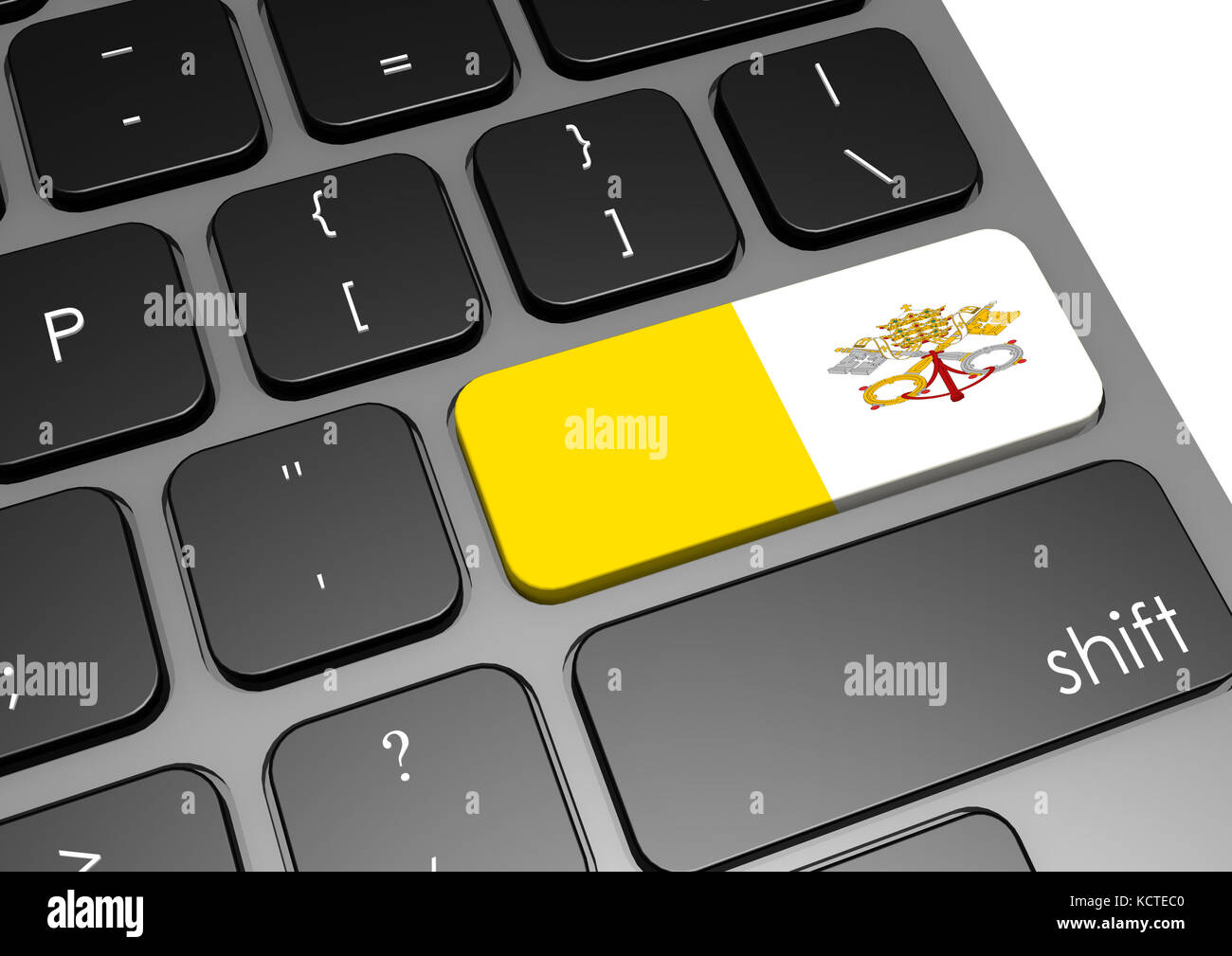 Vatican City keyboard image with hi-res rendered artwork that could be ...